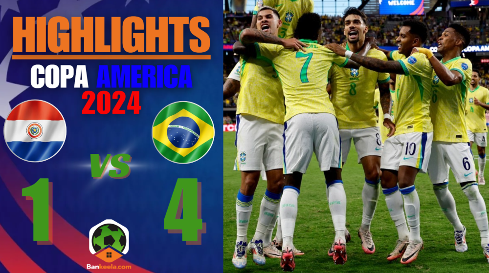 ไฮไลท์ฟุตบอลโคปาอเมริกา 2024 ปารากวัย 1-4 บราซิล วันนี้ 29/6/67 - บ้านกีฬา
